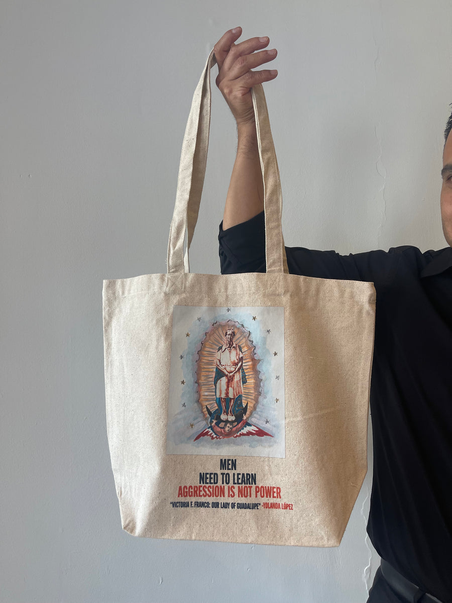 Yolanda López | Portrait of the Artist Exhibition | Cotton Tote Bag ...